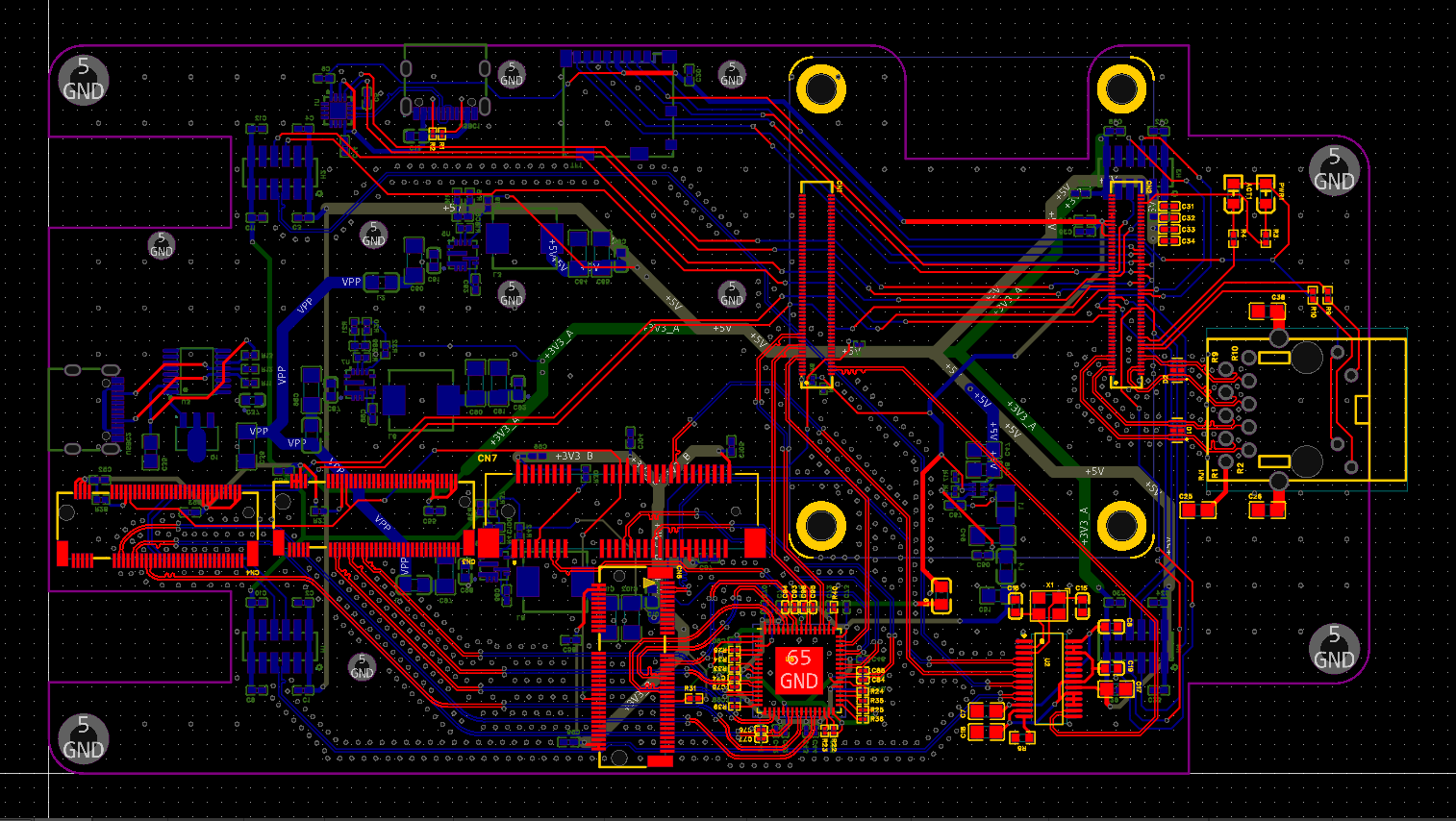 Raspberry Pi CM4 with 4-way PCIe Gen 2.0 Switch – Raspberry Pi PCB